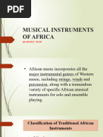 Musical Instruments of Africa | PDF | String Instruments | Musical ...
