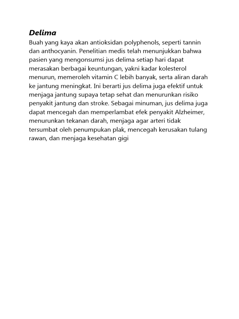 50 JENIS TOGA (Tanaman Obat Keluarga) | PDF