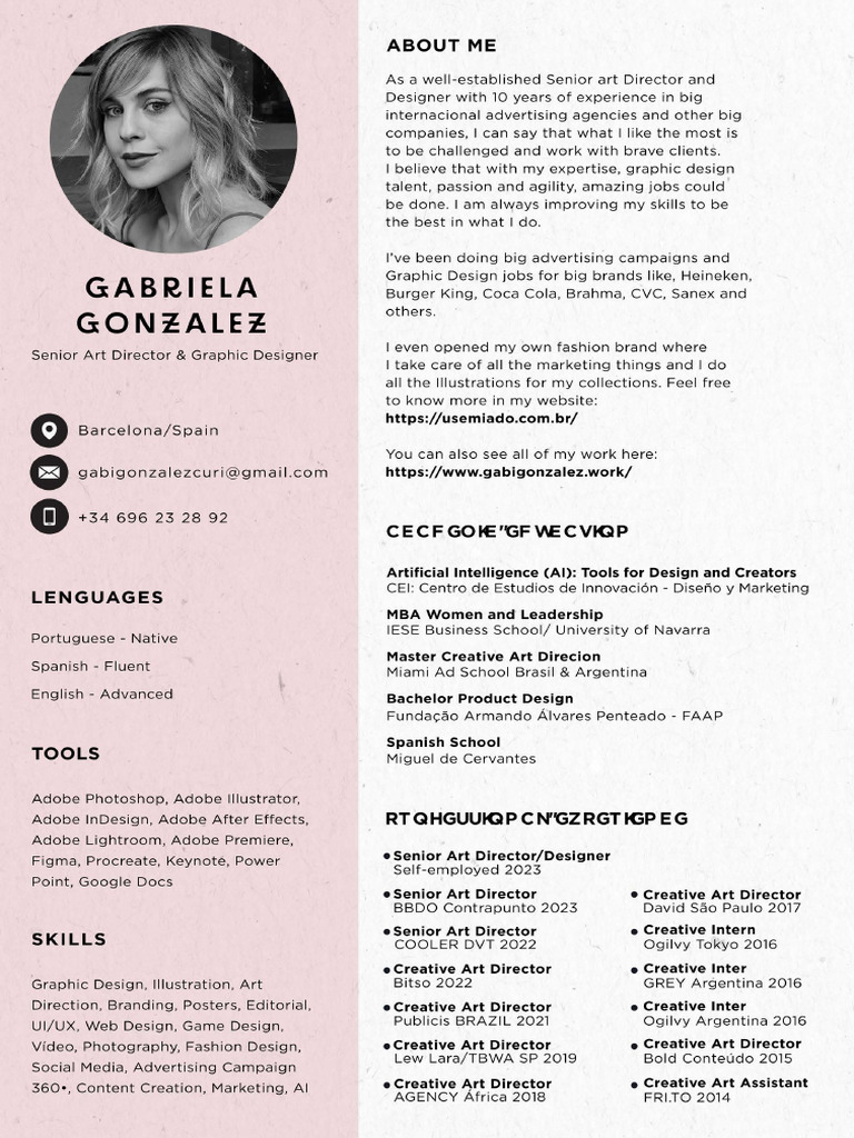 Gabi CV | PDF