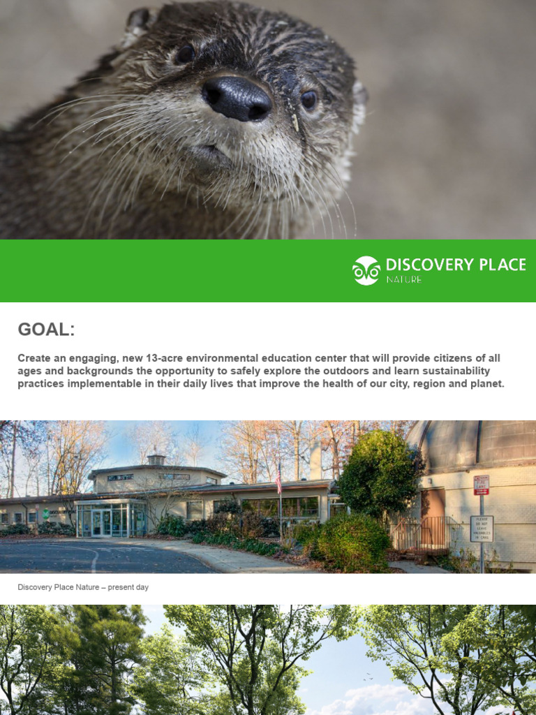 Discovery Place Nature Project Overview | PDF