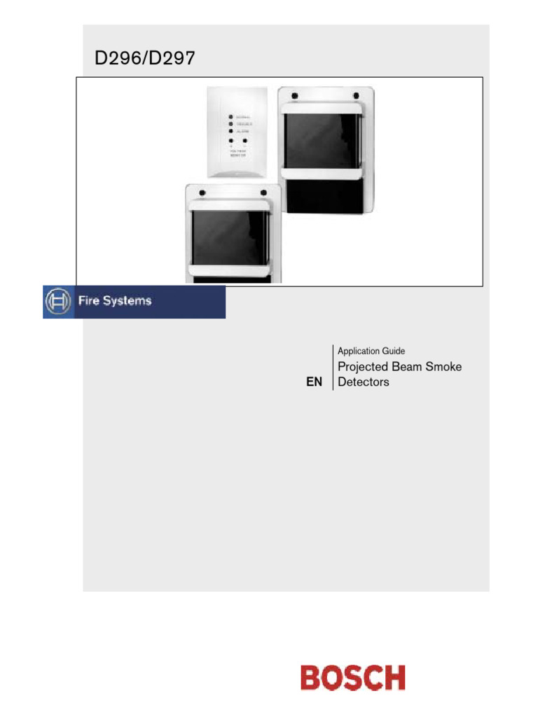 D296 - Barreira Linear | PDF | Smoke | Sensor