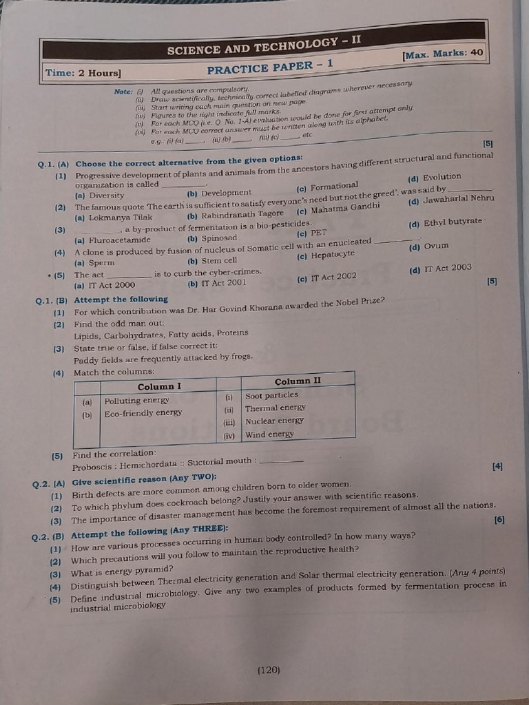 Science 2 Paper | PDF