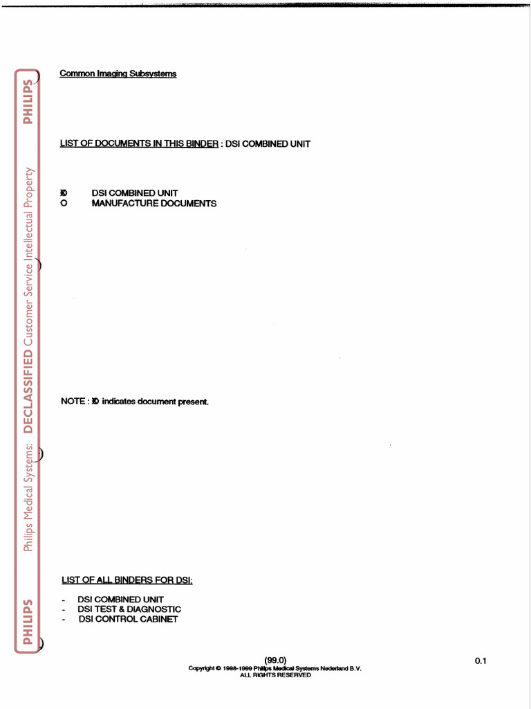 4522 983 67291 Dsi Combined Unit Manual | PDF | Economies | Philips