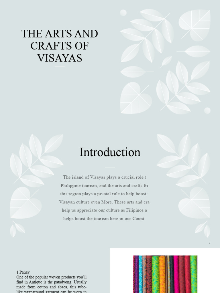 Arts and Crafts of the Visayas Region | PDF | Crafts | Philippines