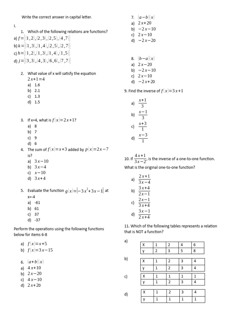 Alamath Questions | PDF | Function (Mathematics) | Combinatorics
