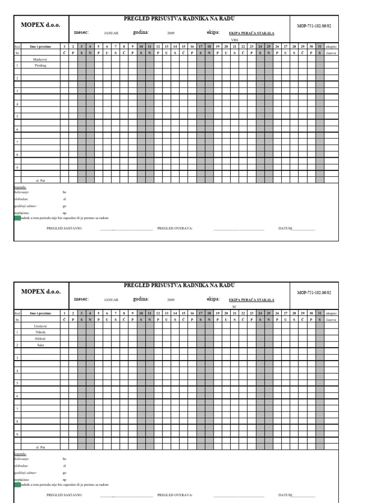 Karnet - Blanko | PDF