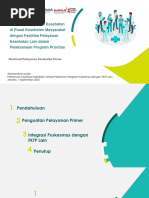Panduan Orientasi Integrasi Pelayanan Kesehatan Primer Ok | PDF | Bisnis