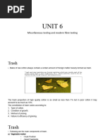 Cotton Grading Chart | PDF | Textiles | Fibers