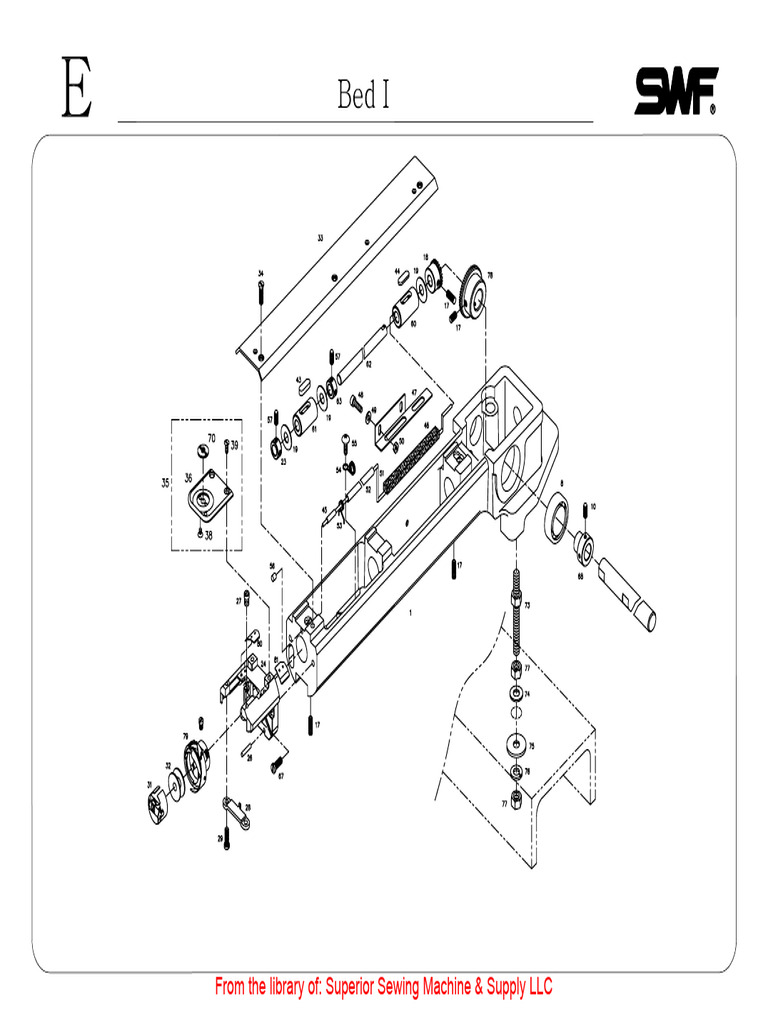 SWF Thread Tension Unit | PDF | Screw | Manufactured Goods