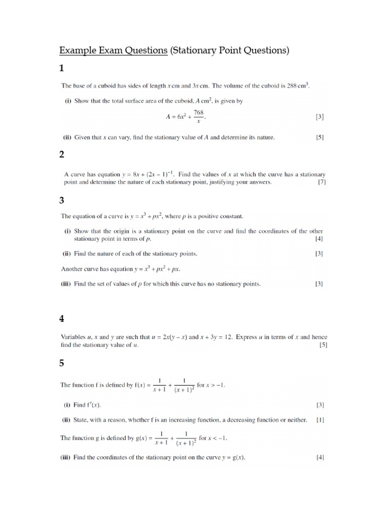 Differentiation Question Worksheet Pdf Pdf