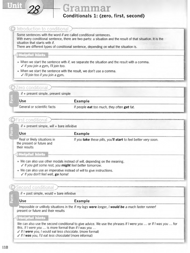 AC5. Conditionals 2 | PDF | Semantic Units | Linguistics