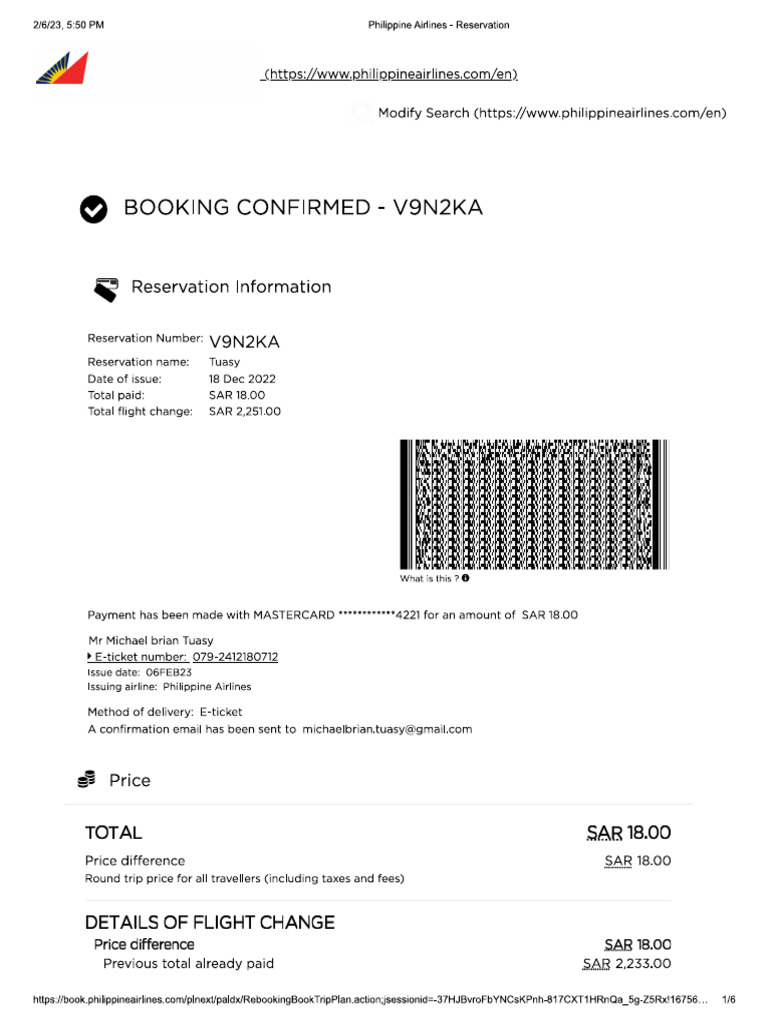 Pal Ticket Michael | PDF