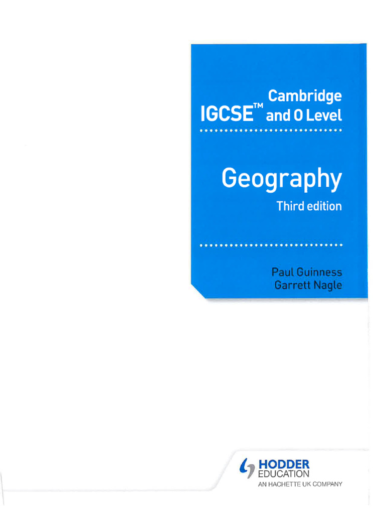 IGCSE Geography Textbook | PDF