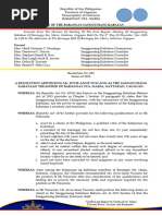 Sangguniang Kabataan Projects and Activities | PDF