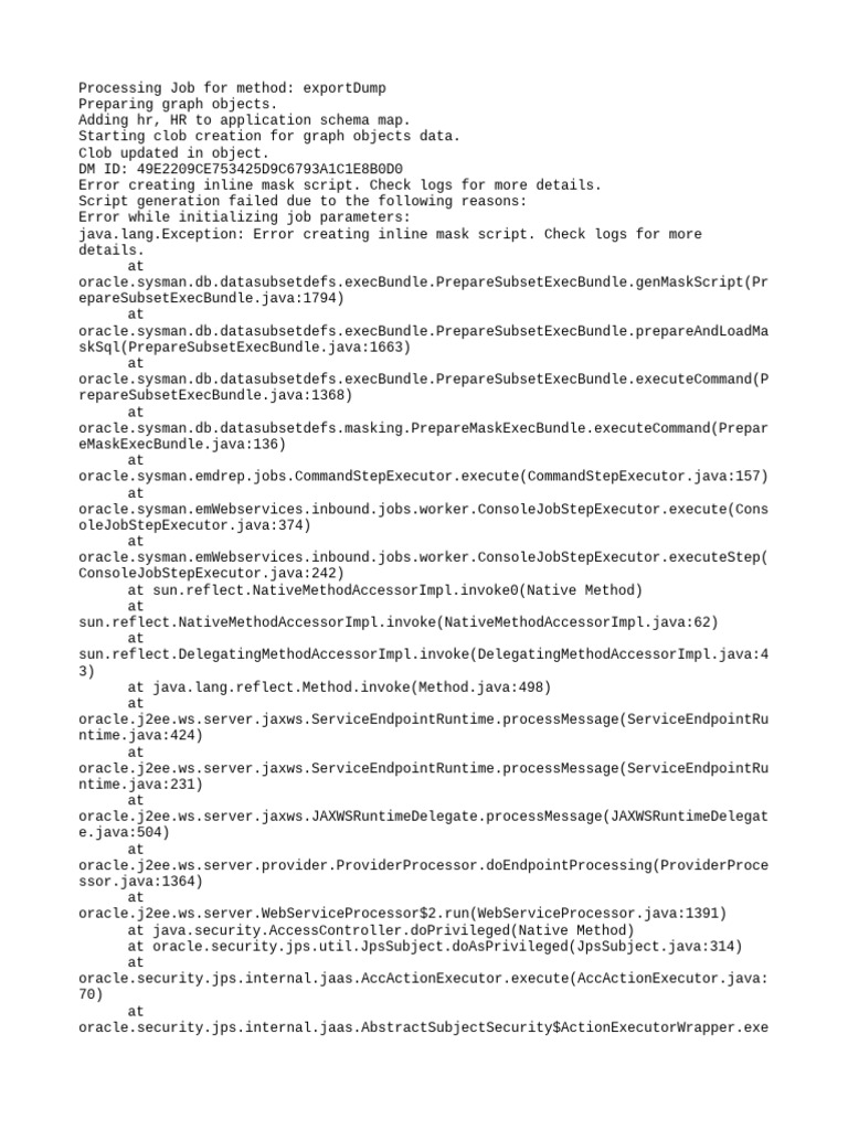 Generate at Source Mask Script | PDF | Java (Programming Language ...