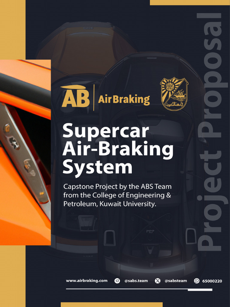 ABS Team Proposal | PDF | Engineering | Audi