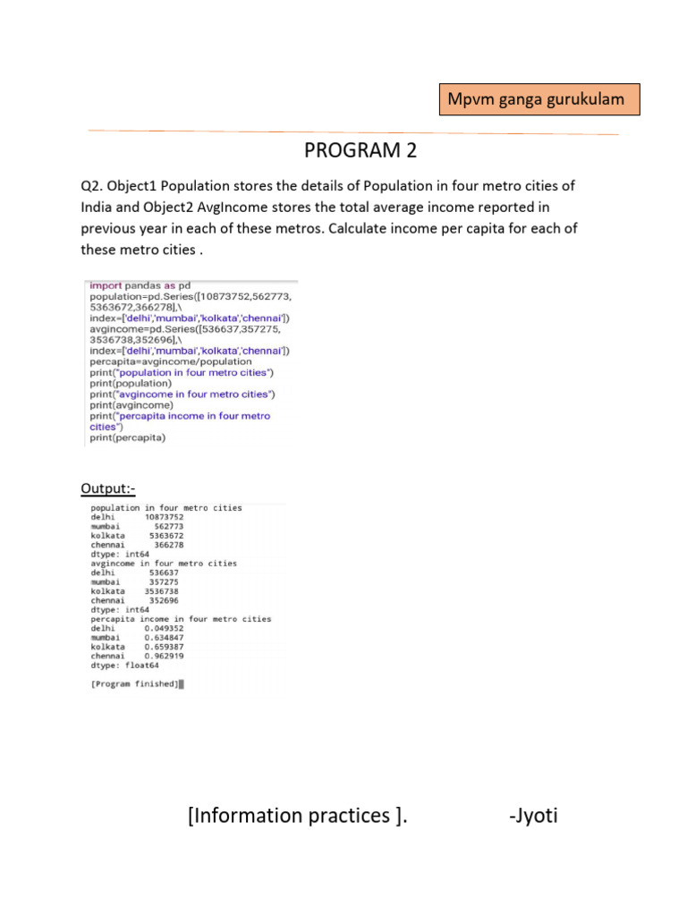 Ip Practical File Class 12 - B Jyoti | PDF | Computer Data | Data ... Ip Practical File Class 12 - B Jyoti | PDF | Computer Data | Data ...