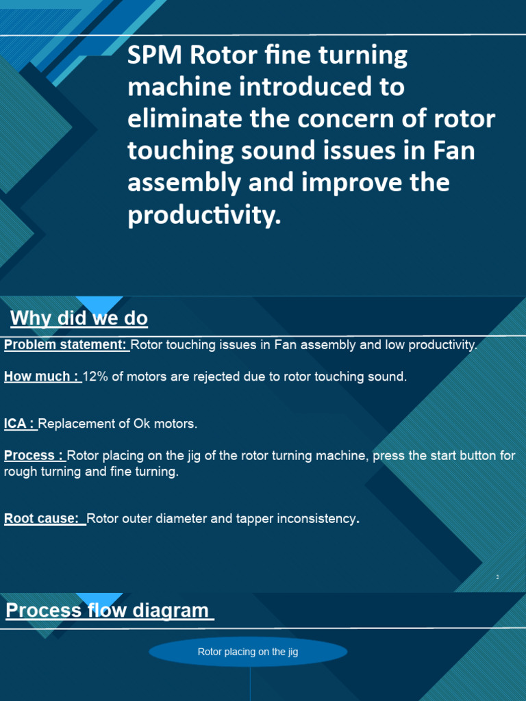 SPM For Rotor Fine Turning | PDF | Mechanical Engineering