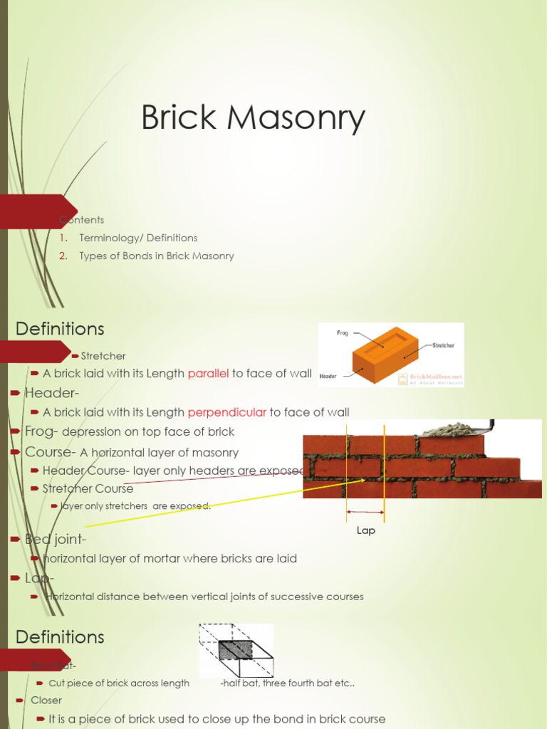 Brick Masonry | PDF | Ceramic Materials | Building Technology