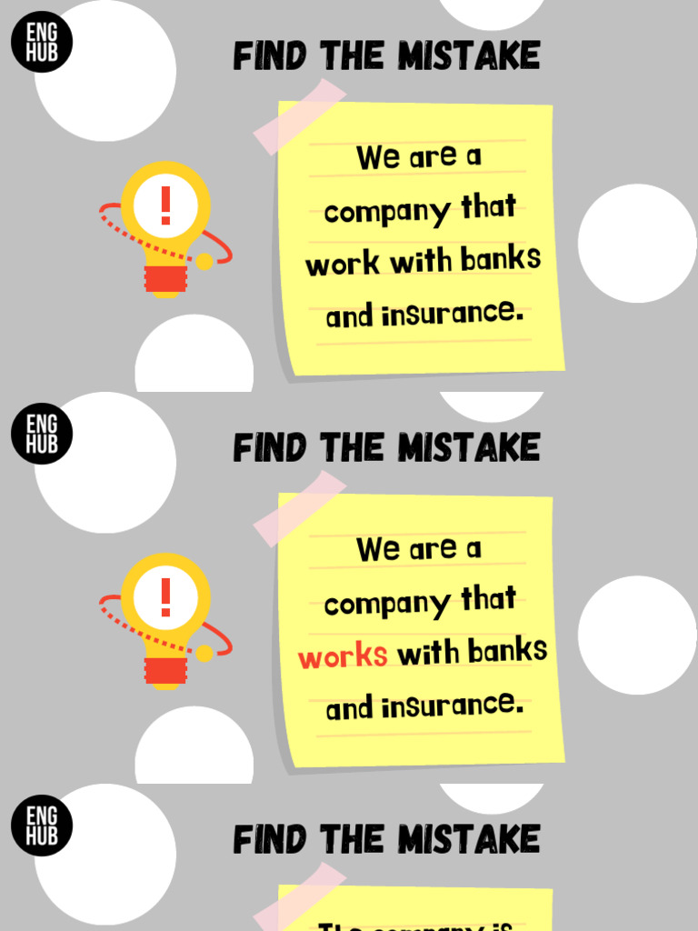 Grammar Mistakes and Corrections B2 | PDF