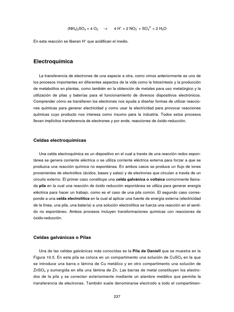 Electroquímica Agronomia | PDF | Redox | Electrodo