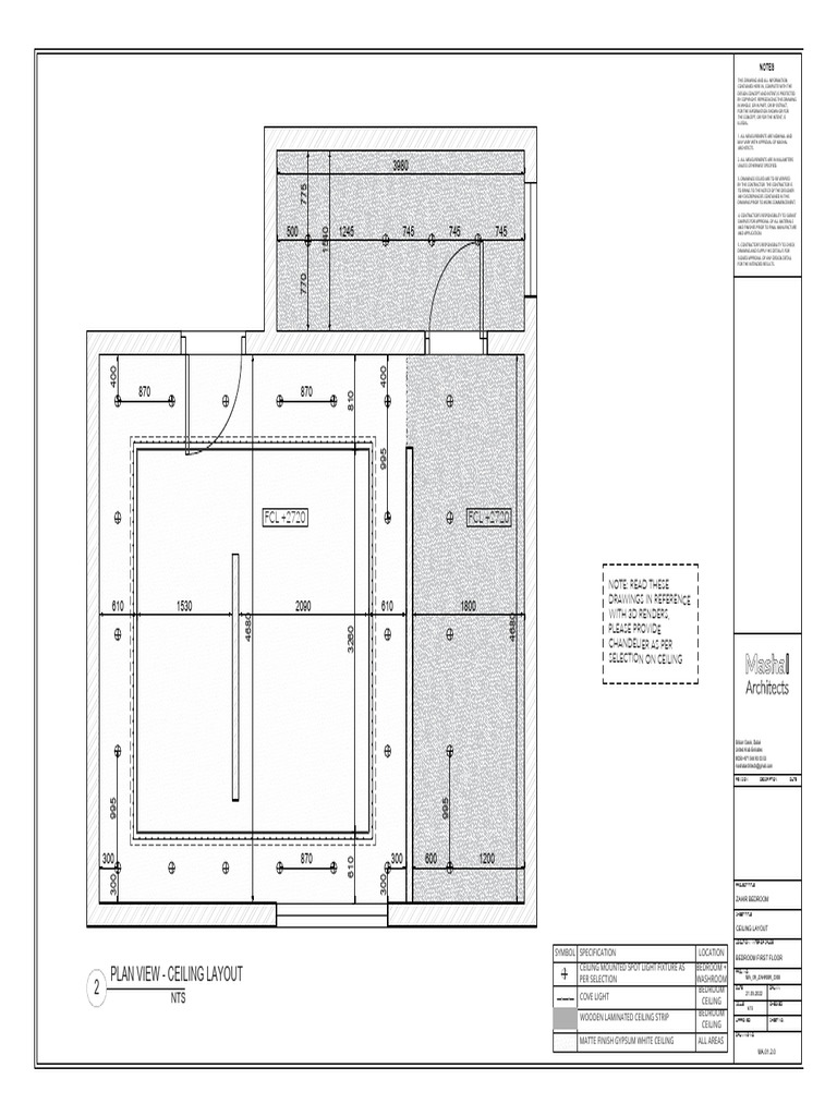 02 Ceiling Layout | PDF