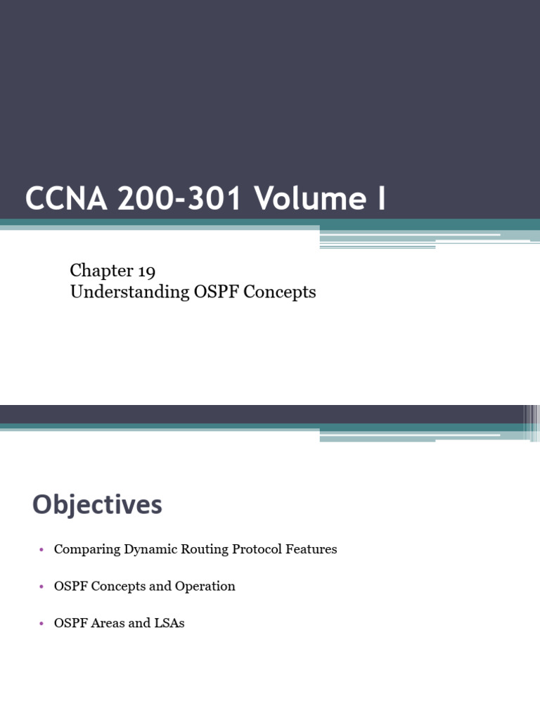 Understanding OSPF Concepts | PDF | Routing | Ip Address Understanding OSPF Concepts | PDF | Routing | Ip Address