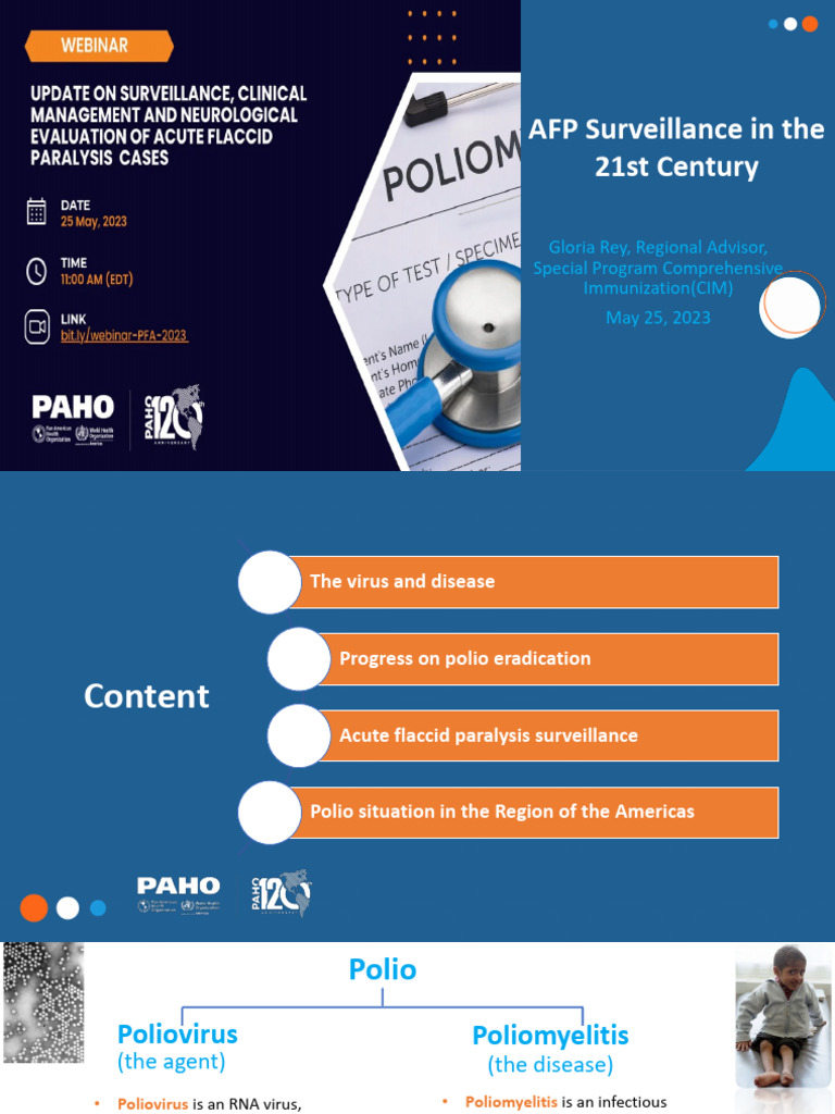 Afp Surveillance 21st Century 0 | PDF | Vaccination | Animal Viral Diseases