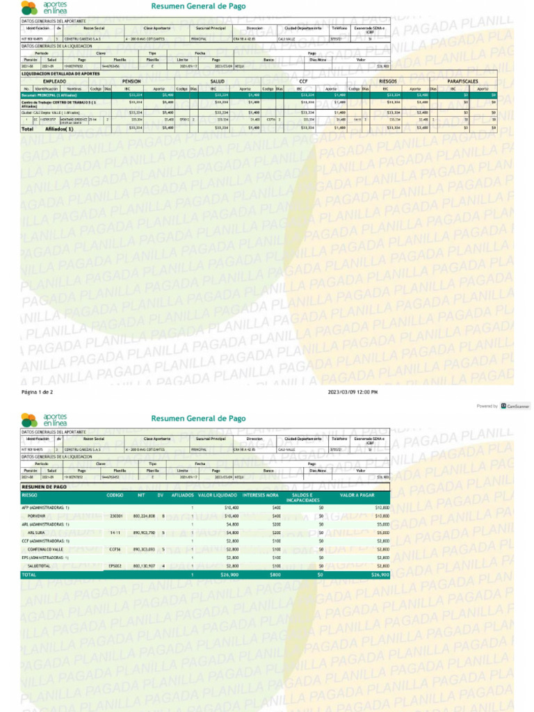 Retiro Cristian Saludtotal | PDF