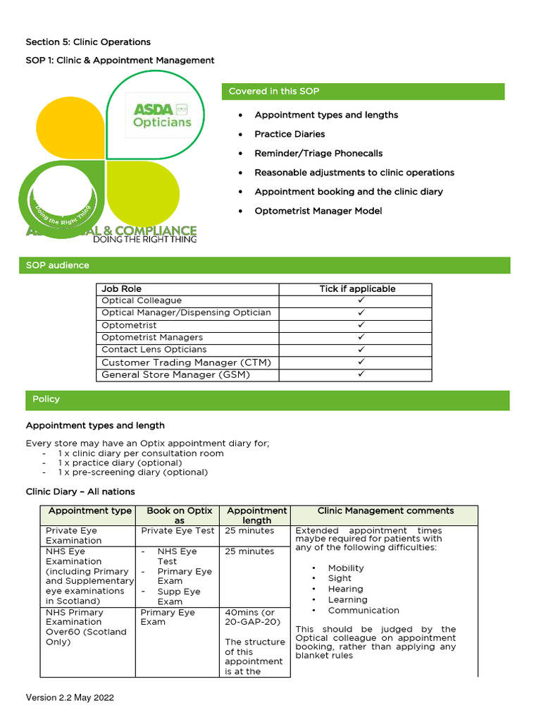 Covered in This SOP: Customer Trading Manager (CTM) General Store Manager (GSM) | PDF ...