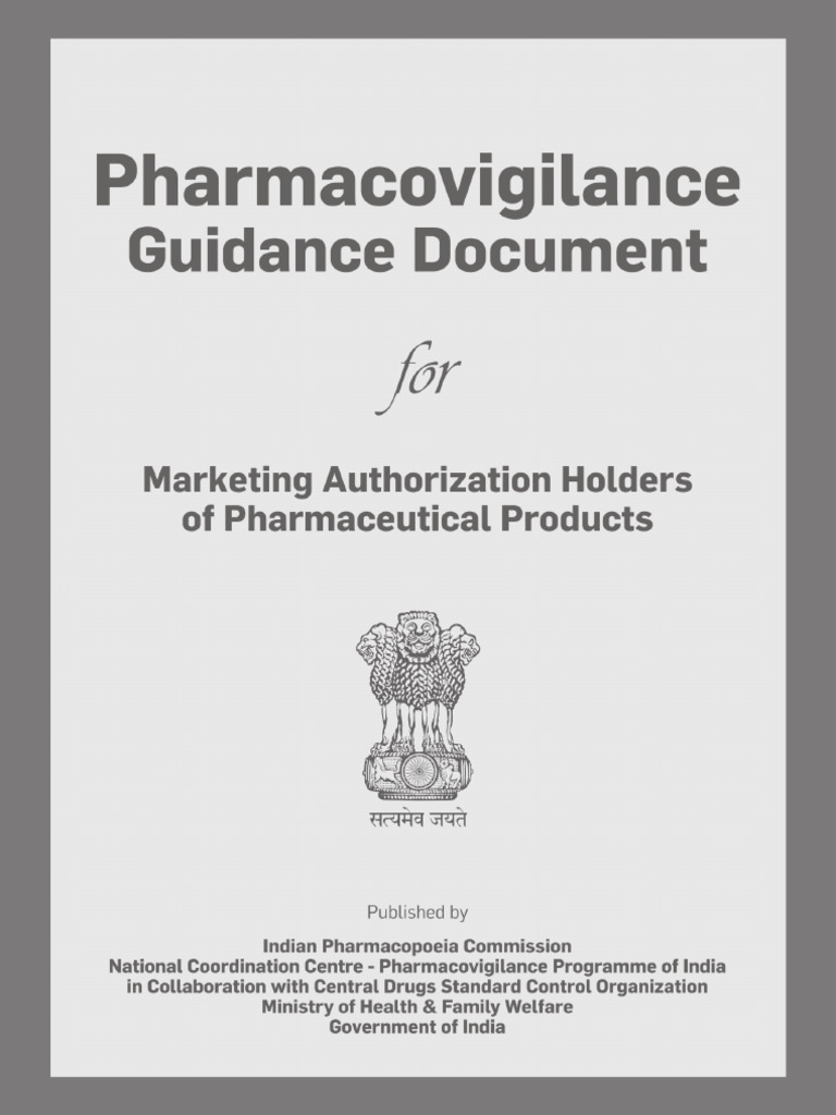 Guidance Document For Marketing Authorization Holders | PDF