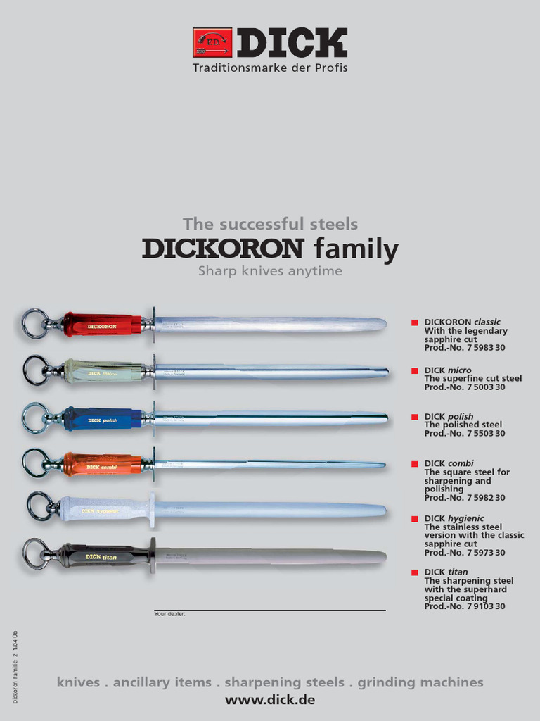 Dickoron-Familie Engl | PDF | Knife | Blade