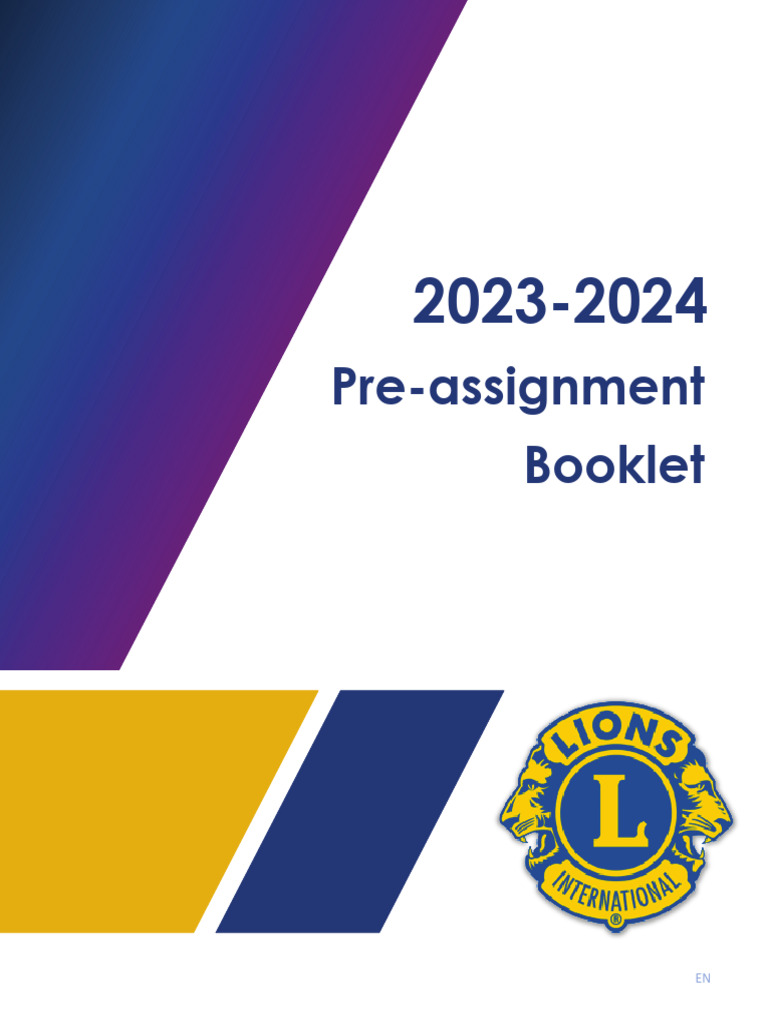Pre-Assignment Booklet EN - W | PDF | Leadership | Educational Technology
