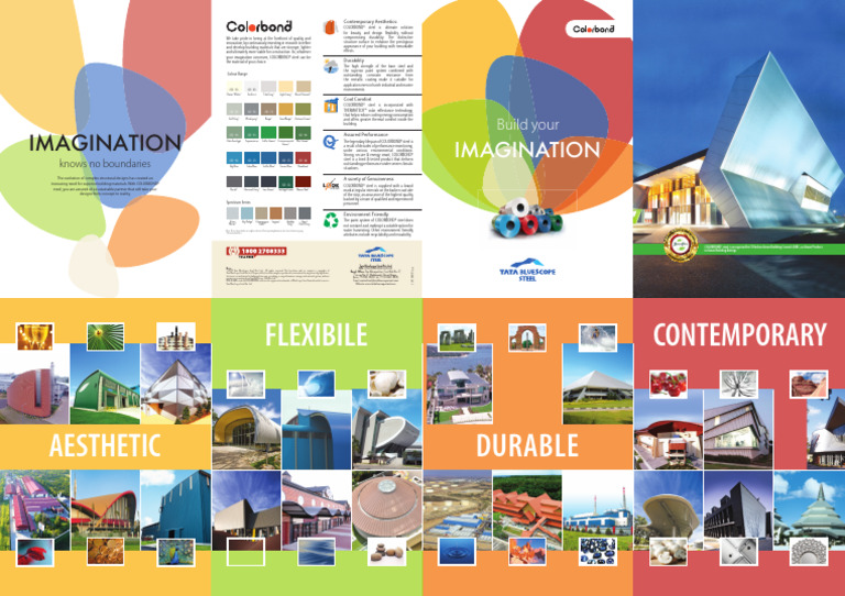 Colorbond 2019 Build Your Imagination | PDF | Steel | Materials