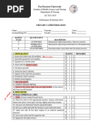 Checklist in Intra Foley Catheter | PDF