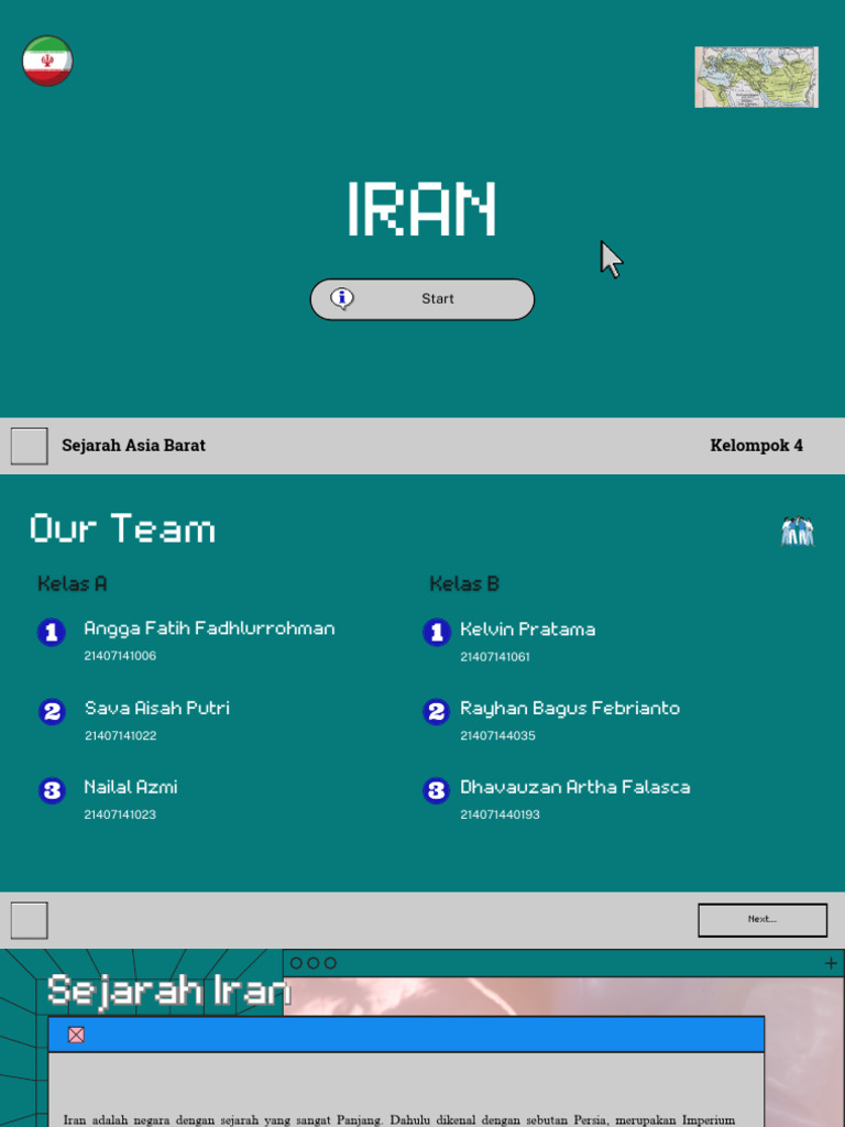 Kelompok 4 Asia Barat - Iran | PDF