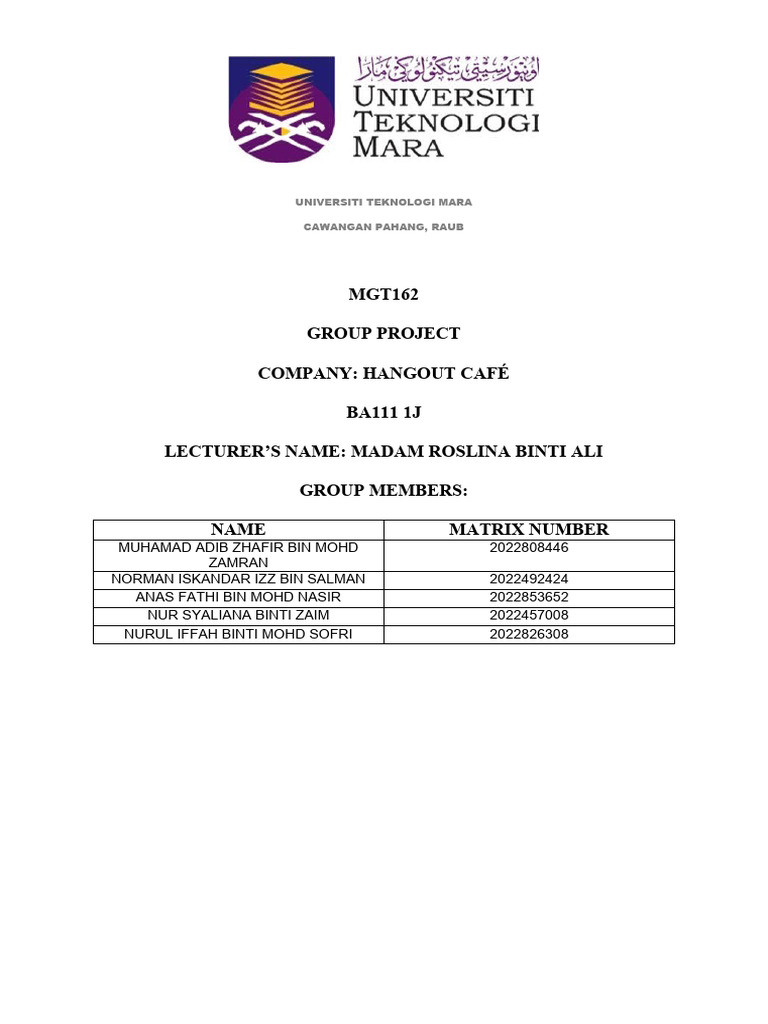 MGT162 Group Assignment | PDF | Reinforcement | Motivation