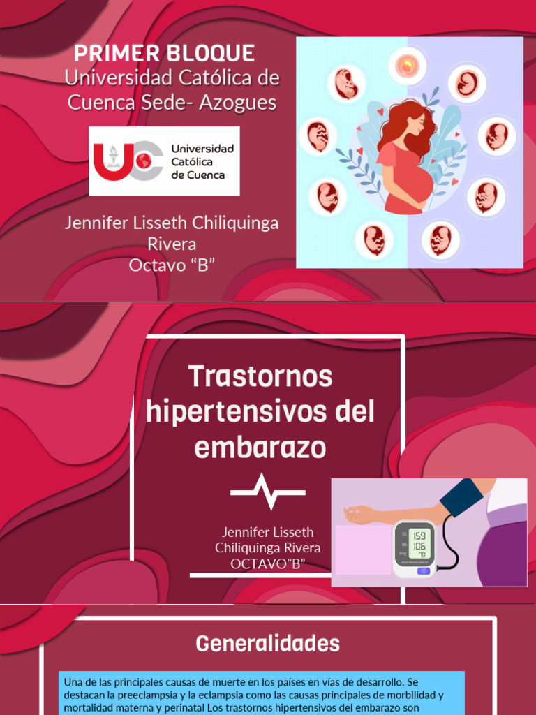 Trastornos Hipertensivos en El Embarazo | PDF | Hipertensión | El embarazo