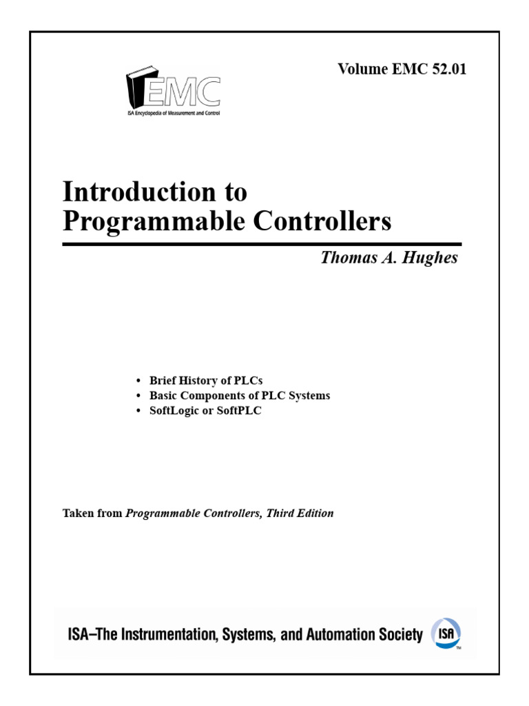 Introduction To Programmable Controllers: Thomas A. Hughes | PDF | Programmable Logic Controller ...