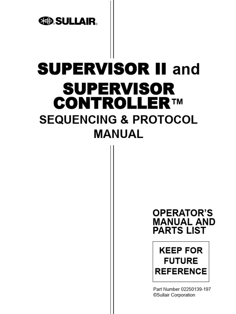 Supervisor II Series | PDF | Parameter (Computer Programming) | Calibration
