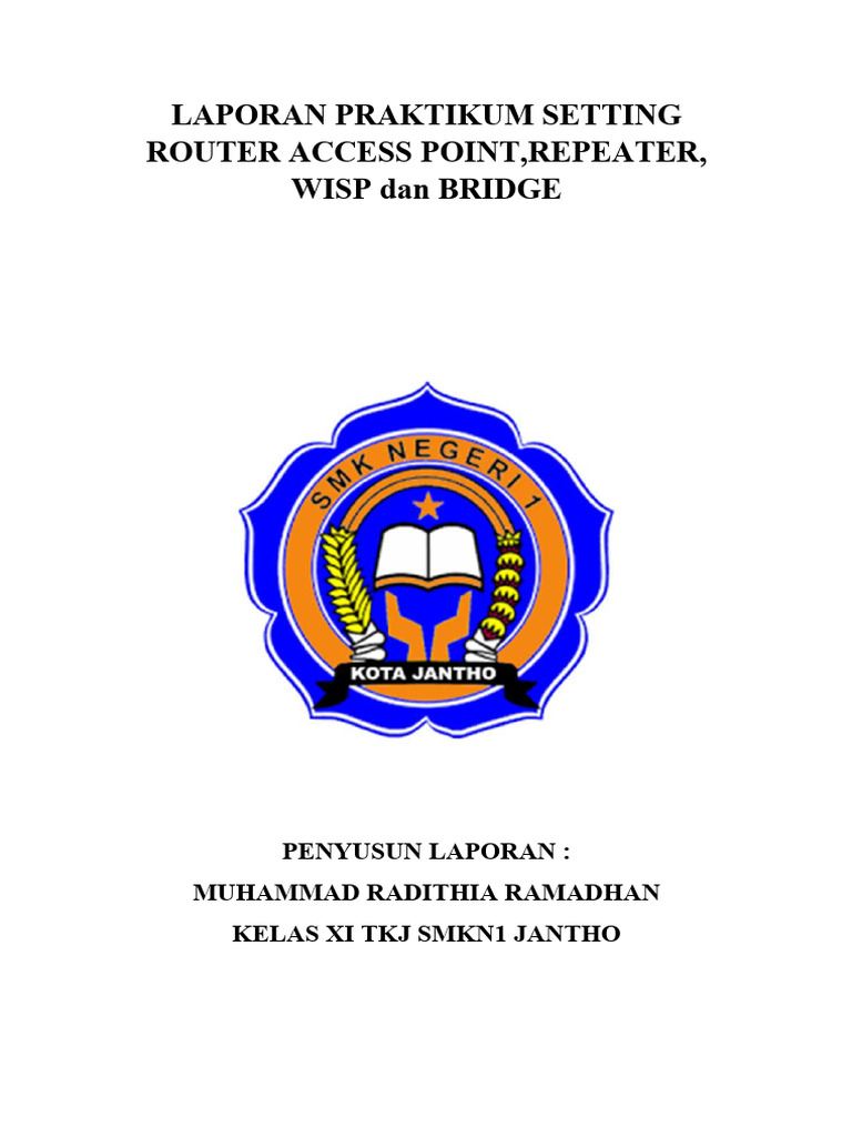 Laporan Praktikum Setting Router | PDF