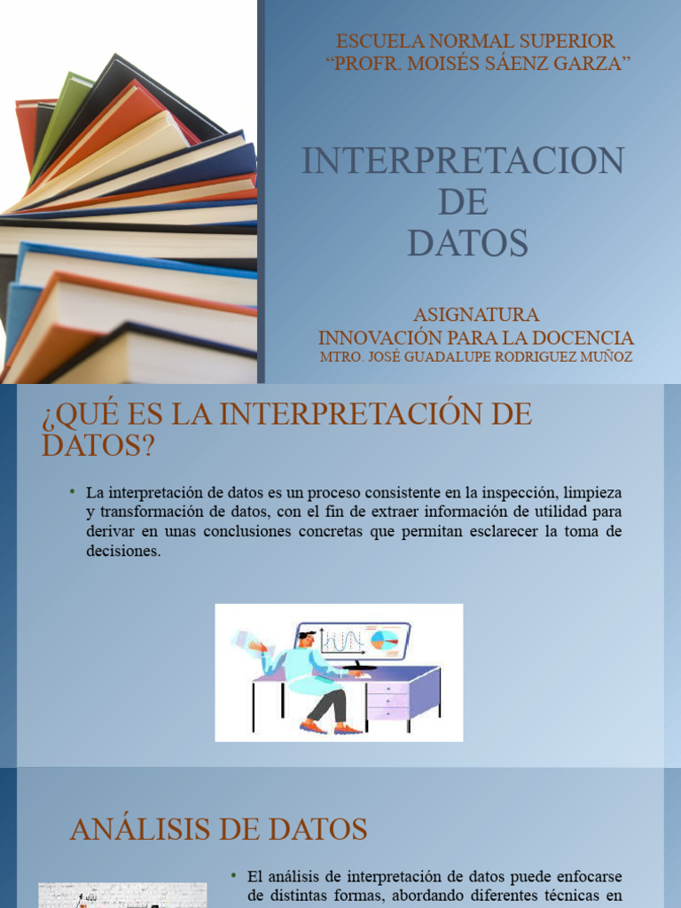 Interpretacion Datos | Descargar gratis PDF | Estadísticas ...