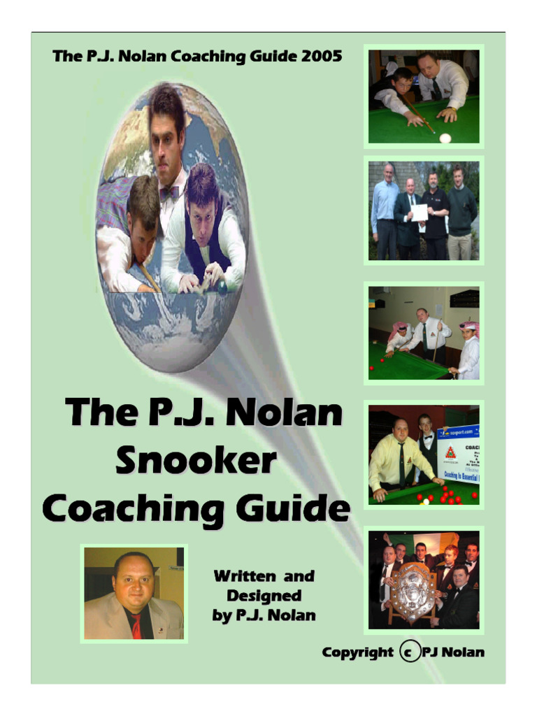 P J Nolan Snooker Training | PDF | Snooker | Hand