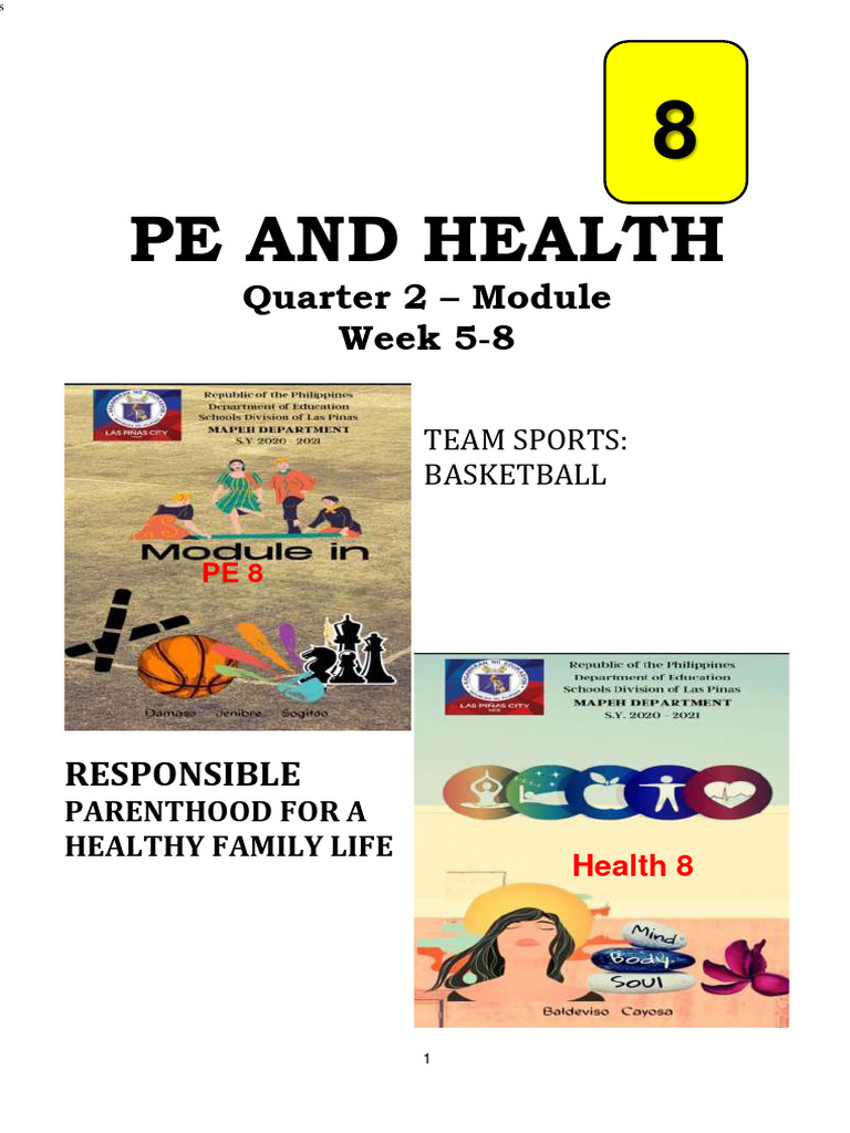 PE and HEALTH Modules 2ndQ - W5-8 | PDF | Pregnancy | Urinary Tract ...