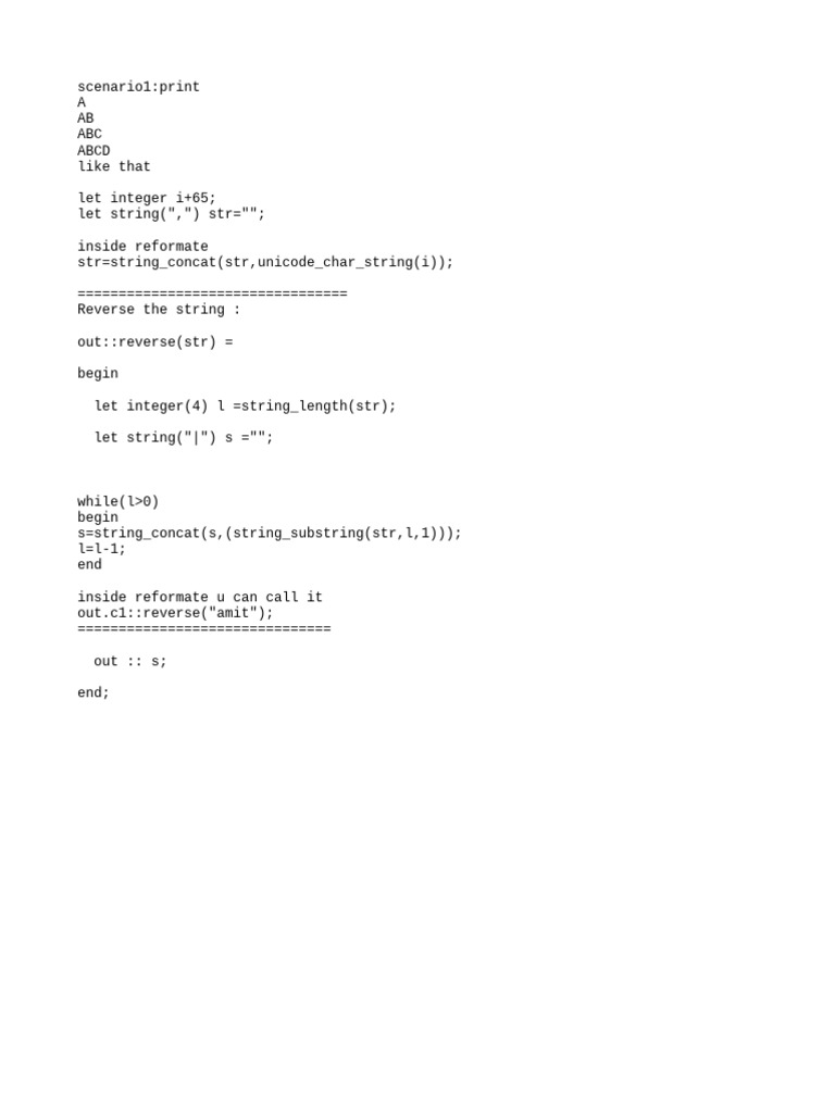 Abinitio Scenarios | PDF Abinitio Scenarios | PDF
