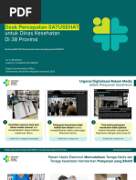 Dashboard Monitoring Implementasi SATUSEHAT | PDF