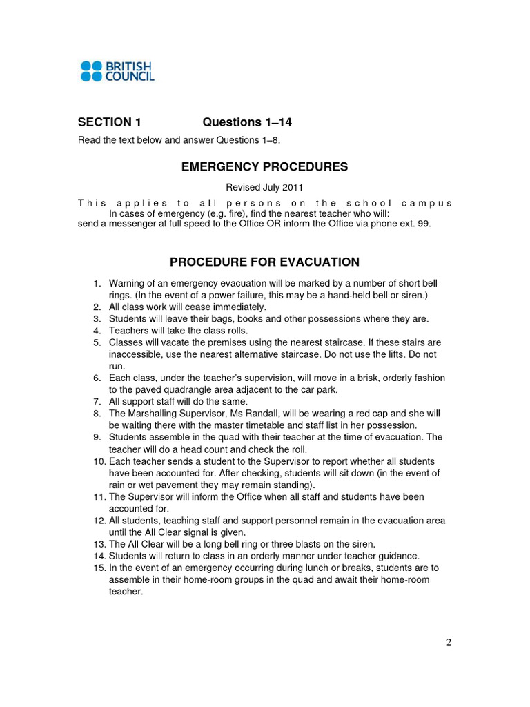 General Reading Practice Test 1 PDF | PDF