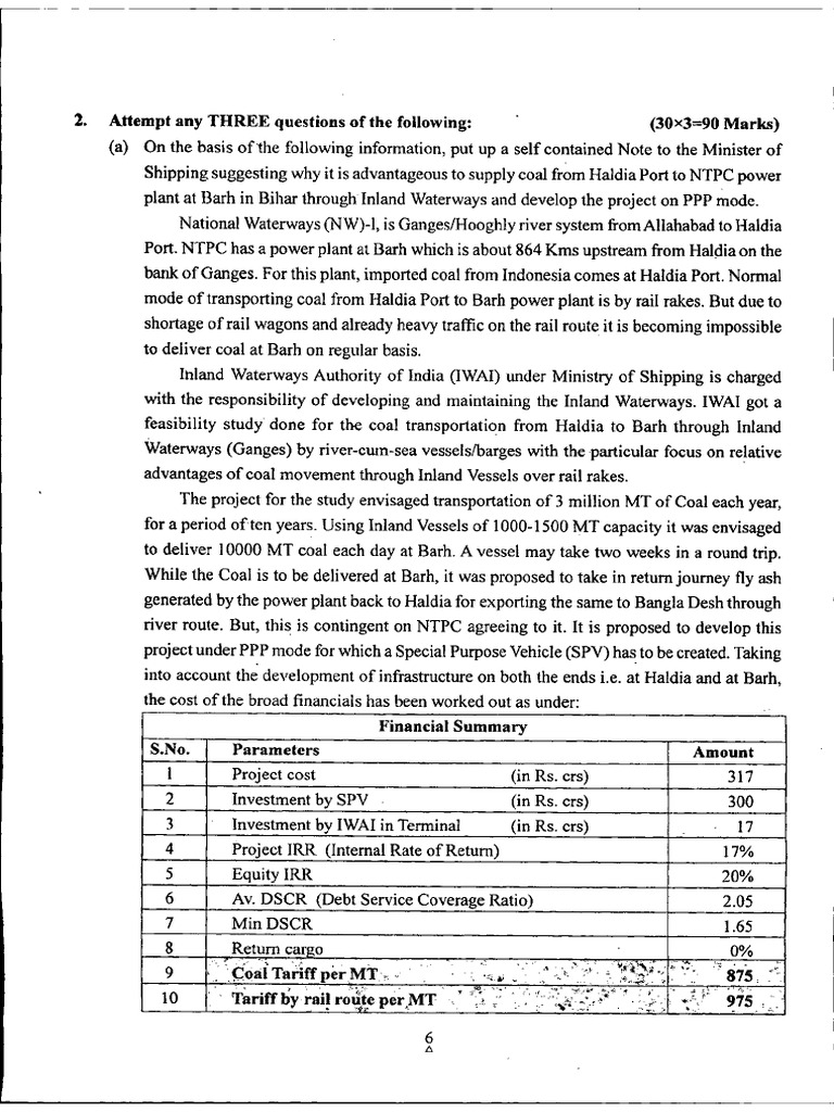 NOTING Question | PDF