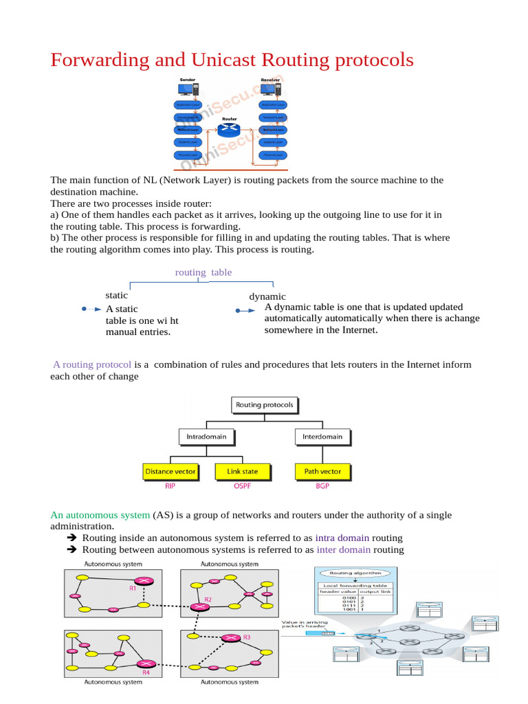 Forwading and Routing | Download Free PDF | Routing | Router (Computing)