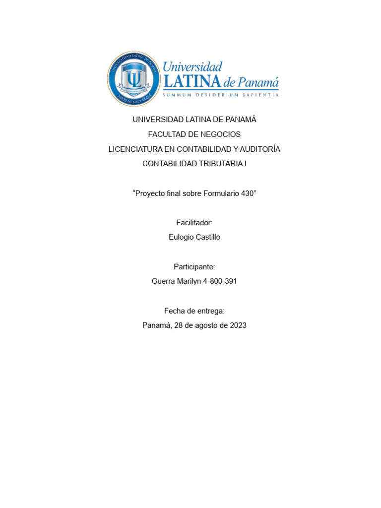 Normativa y Cálculos del ITBMS en Panamá | PDF | Tarjeta de débito | Bancos